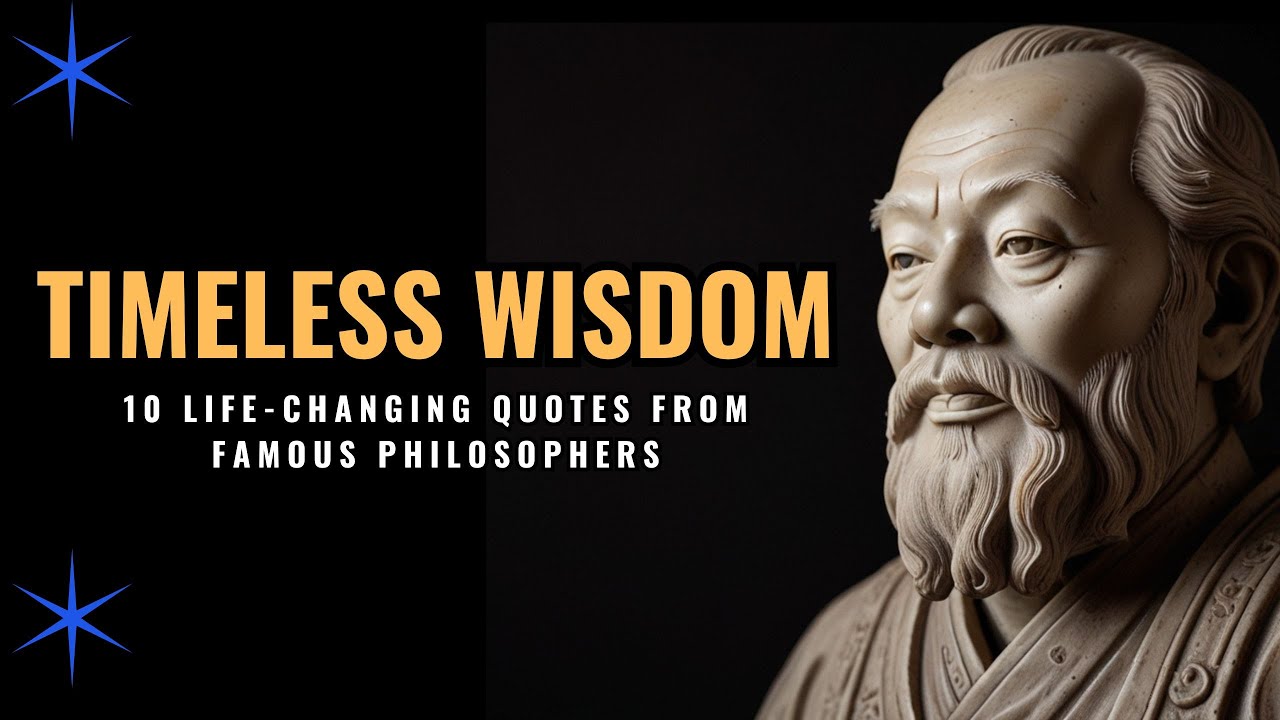 10 Life-Changing Quotes from Famous Philosophers - YouTube