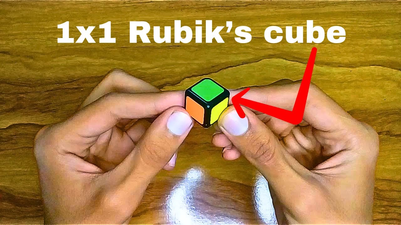 I Make 1x1 Rubik's cube - YouTube