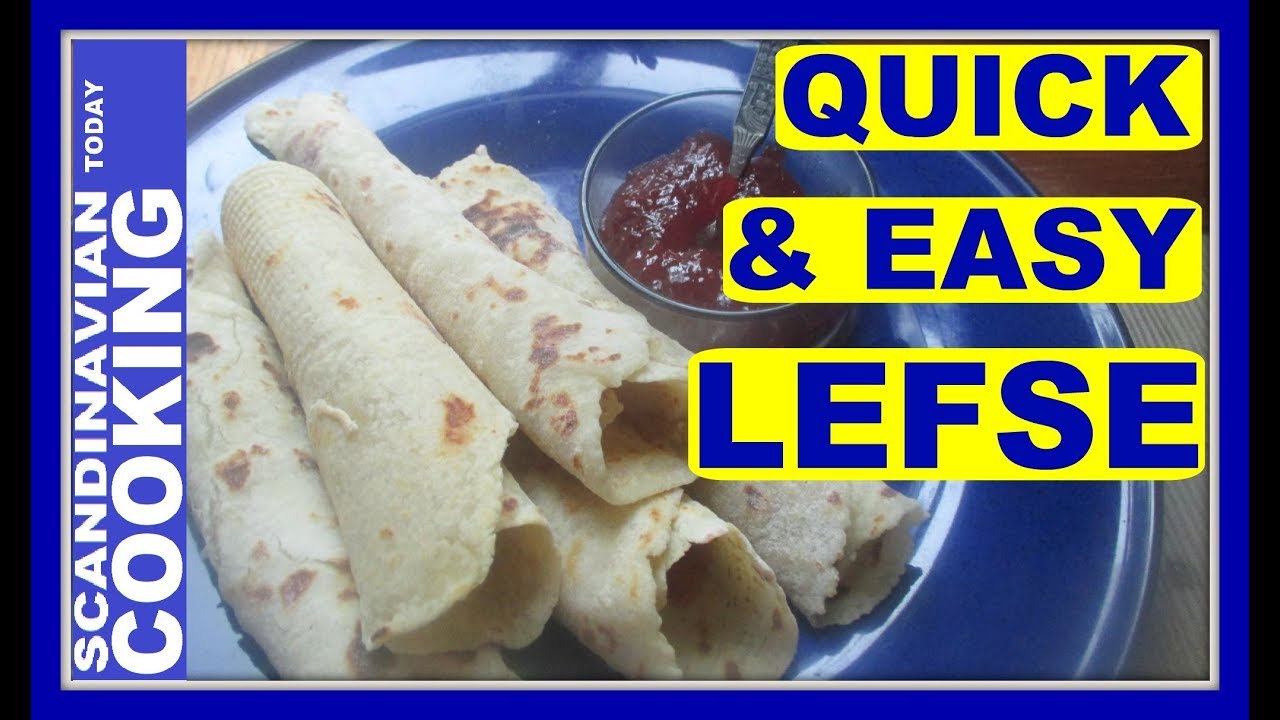 How to Make Norwegian Lefse From a Lefse Mix | Last minute Easy Recipes ...