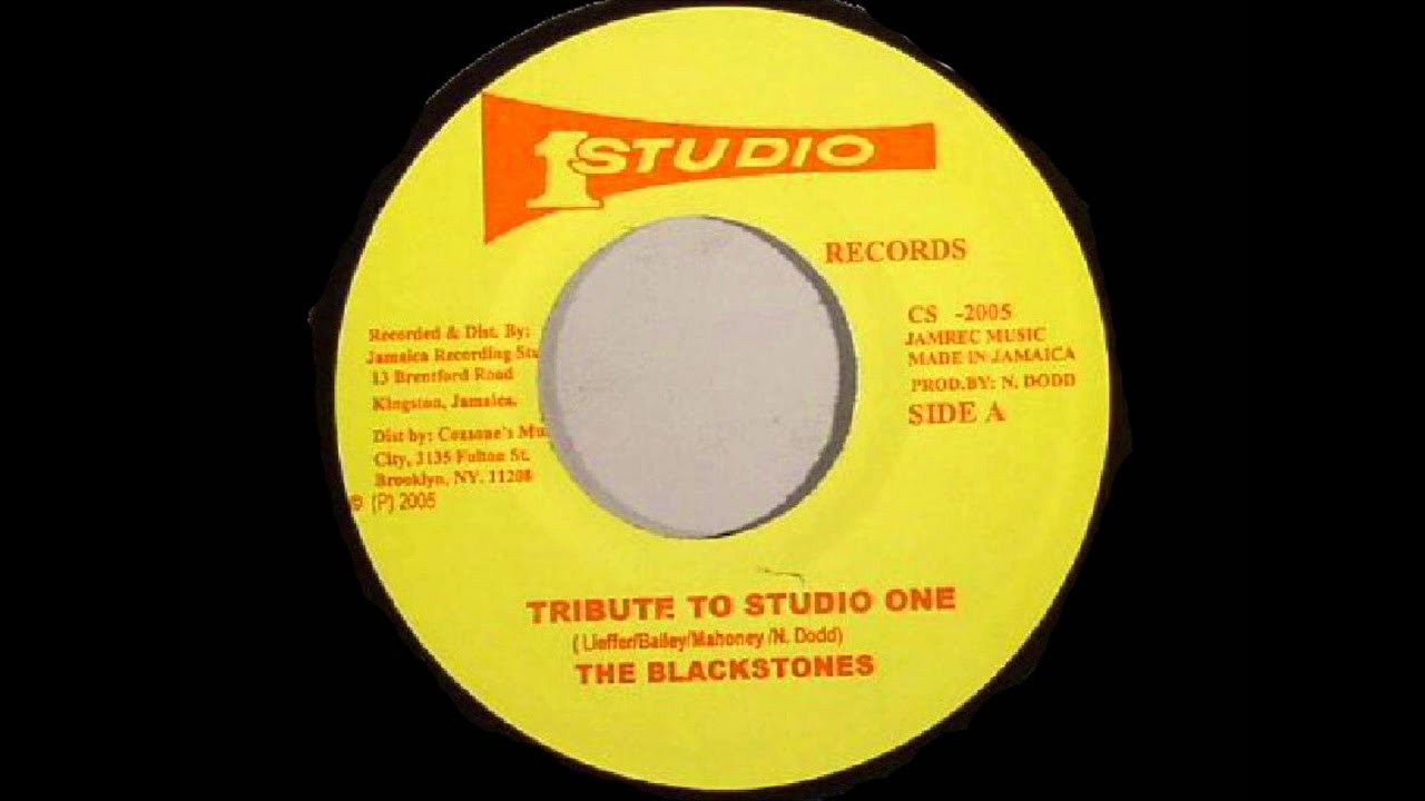 The Blackstones Tribute to Studio One - Studio One - YouTube