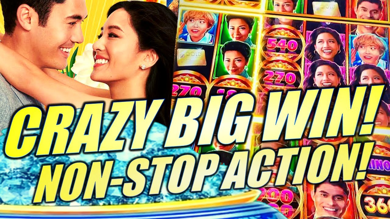 DOWN TO MY LAST SPIN! CRAZY BIG WIN ON CRAZY RICH ASIANS Slot Machine ...
