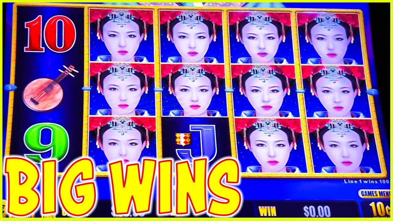 WoW Look At That HIT! Autumn Moon Dragon Link Slot Machine - YouTube