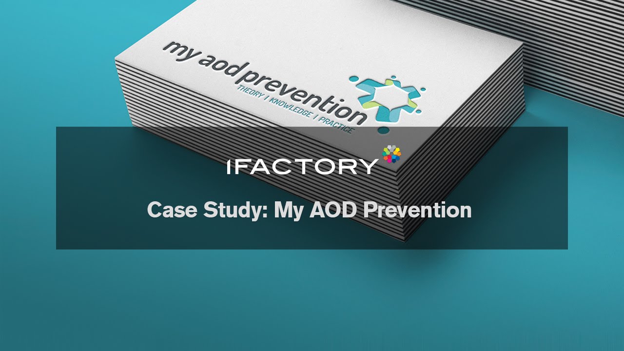 Case Study: My AOD Prevention Website by iFactory - YouTube