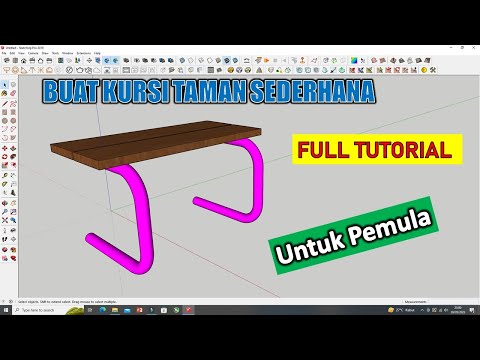 Buat Kursi Taman Sederhana