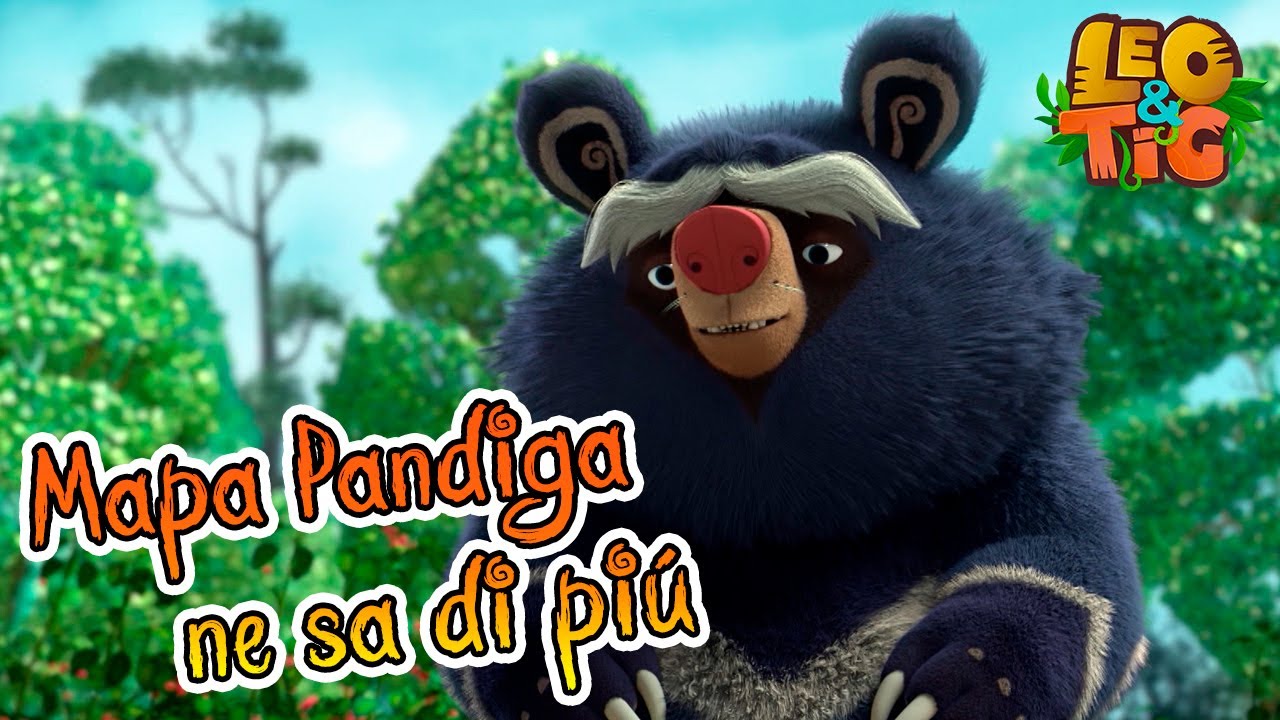 Leo e Tig Italia 🐯🐆 🐻 Mapa Pandiga ne sa di piú 🧙‍♂️ Cartone animato ...