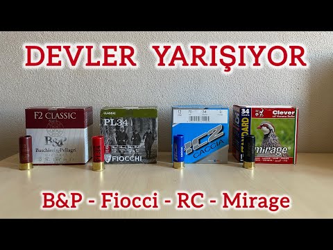 B&P FİOCCİ RC MİRAGE FİŞEK İNCELEMESİ #barut #powder #avcı
