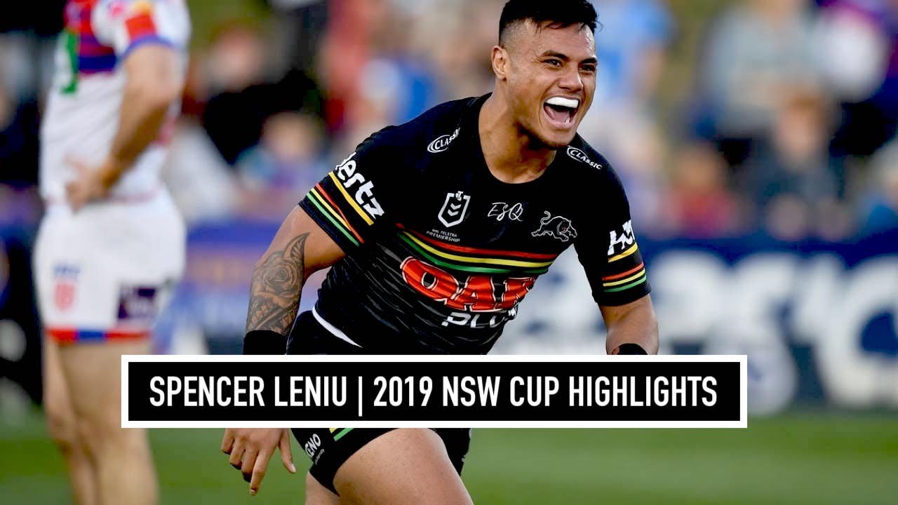 Spencer Leniu | 2019 | NSW Cup Highlights - YouTube