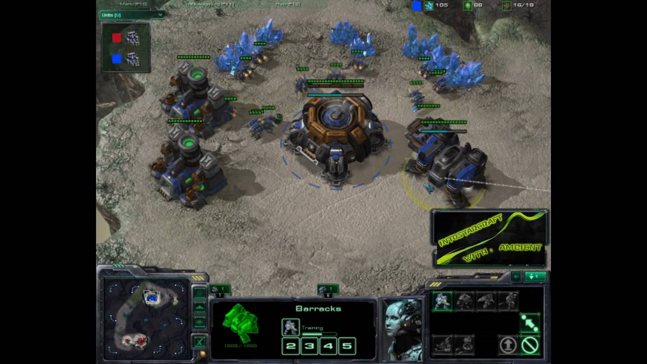 Terran Tutorial - 1 1 1 Build - YouTube