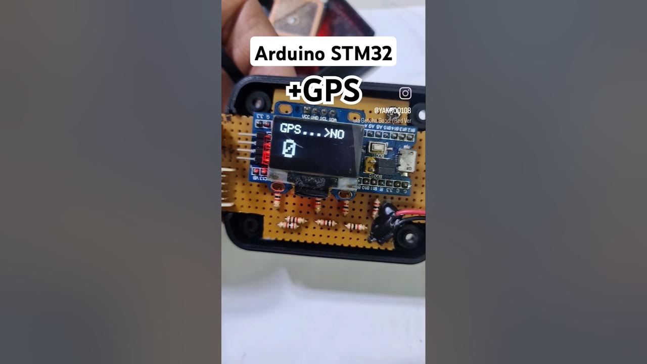 Arduino STM32 +GPS (stm32f103cb) #trending - YouTube