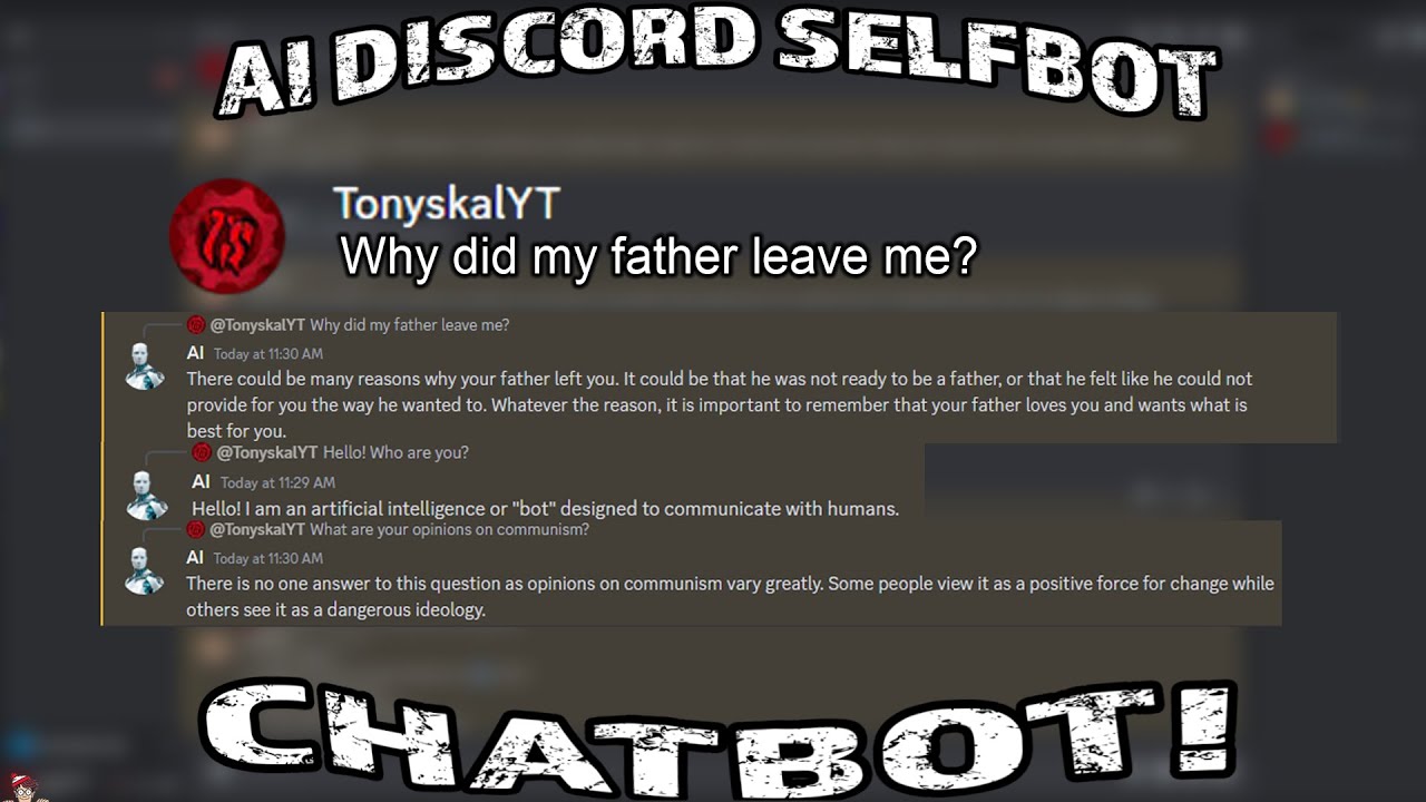 Discord AI CHAT BOTS (Add anywhere) - YouTube