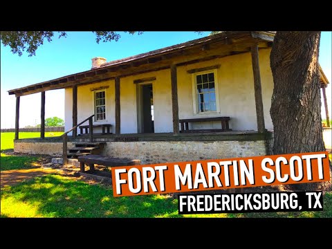 Fredericksburg's Fort Martin Scott, The Foundation For Which The Town ...