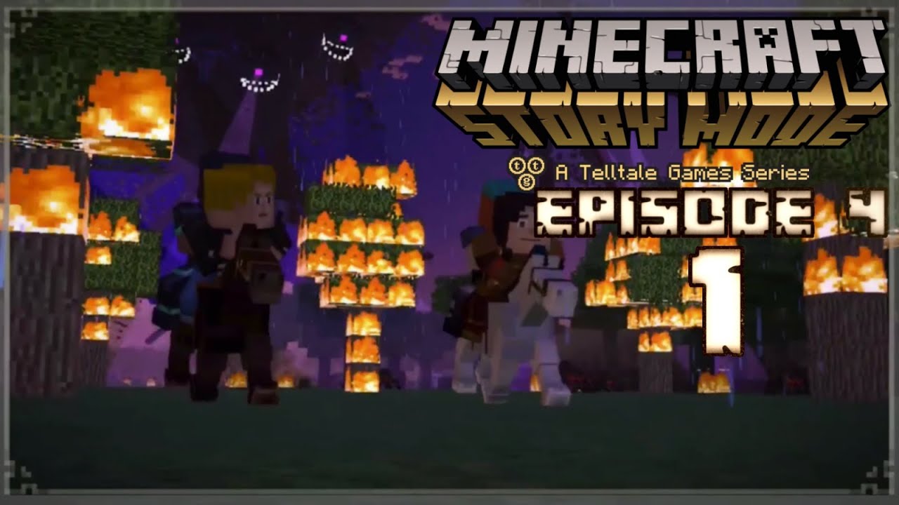 Minecraft story mode episode 4 A block and a hard place [1] - YouTube