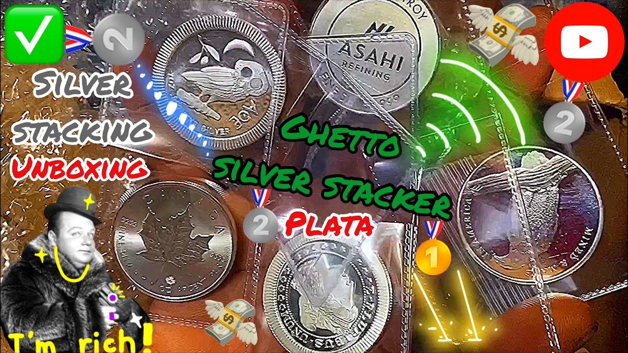 Ghetto SILVER STACKING (Unboxing 2020) REAL Money (G6) - YouTube