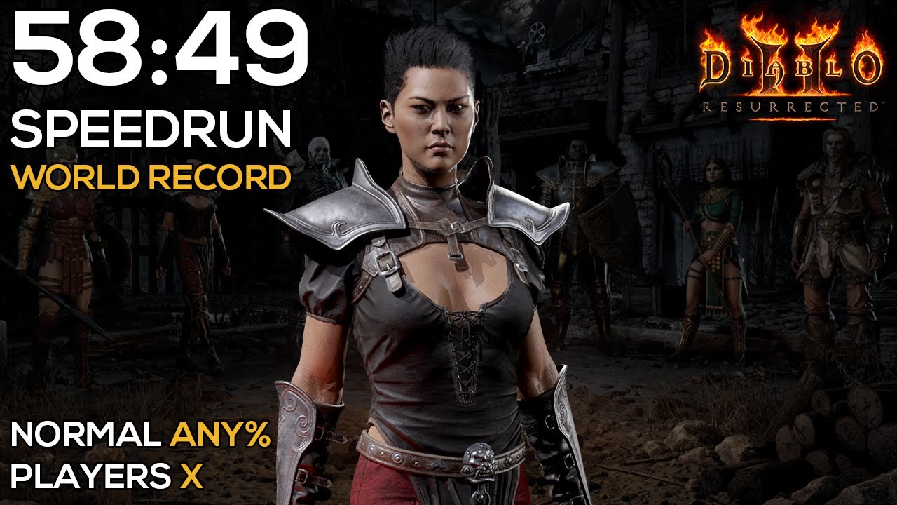 WORLD FIRST SUB 1HR ASSASSIN SPEEDRUN | 58:49 IGT | 59:47 RTA | DIABLO ...