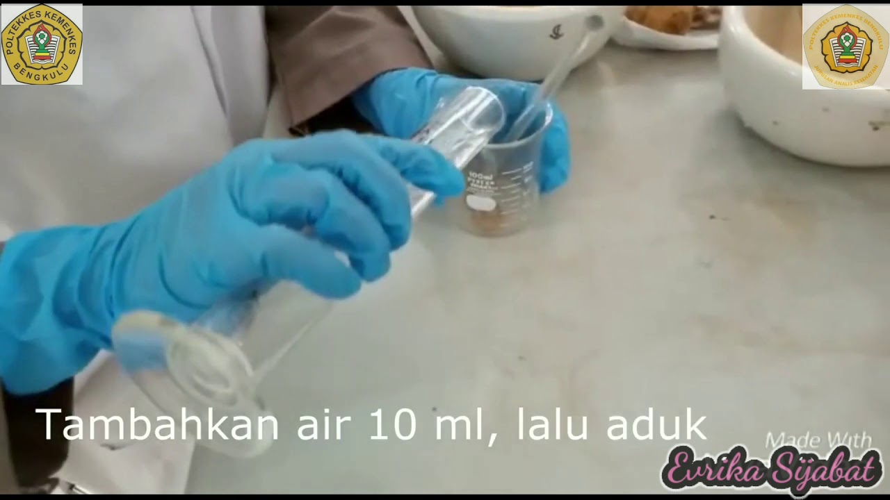 TOKSIKOLOGI "Pemeriksaan Uji Formalin pada Makanan" - YouTube
