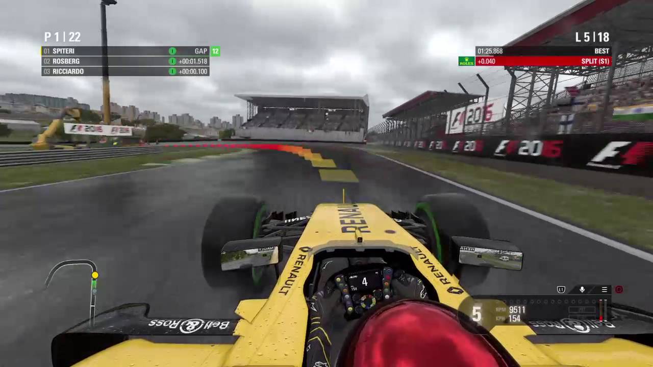 F1 2016 ps4 gameplay - YouTube