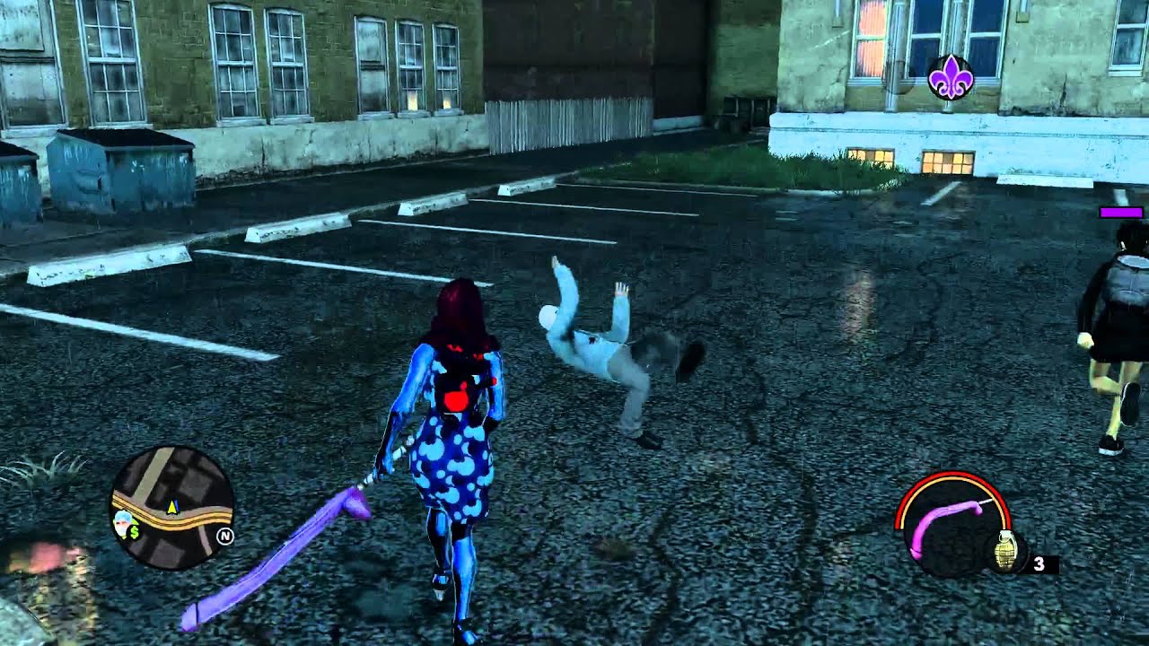 Saints Row 3 coop secret weapon - YouTube