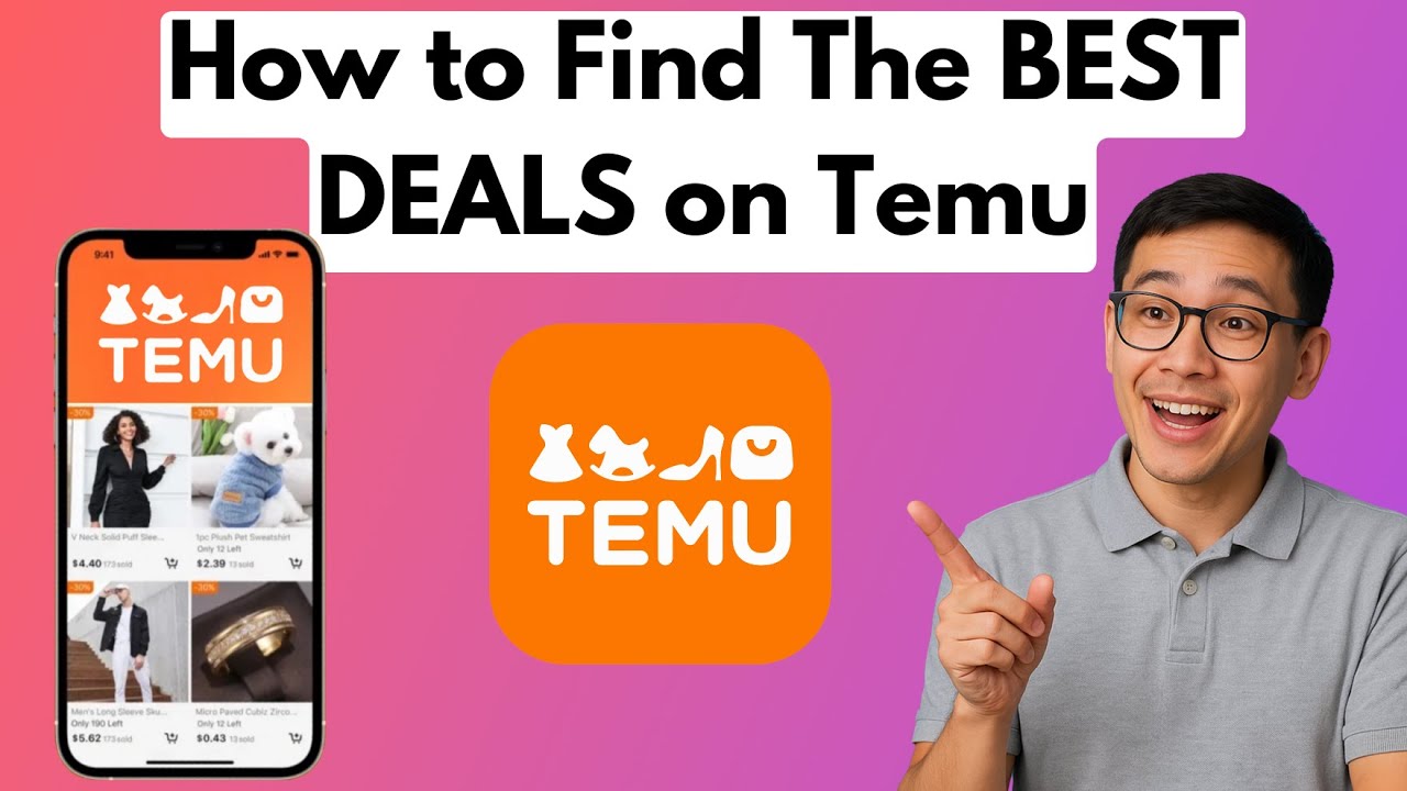 How to Find The BEST DEALS on Temu (Huge Discounts!) - YouTube