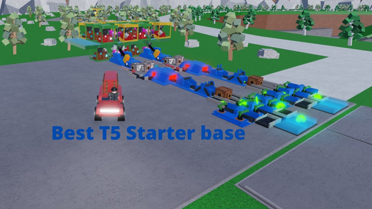 Factory Simulator - Best T5 Starter Base - YouTube