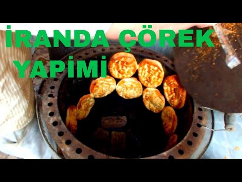 İran Tebriz Şehrinde Çörekçi