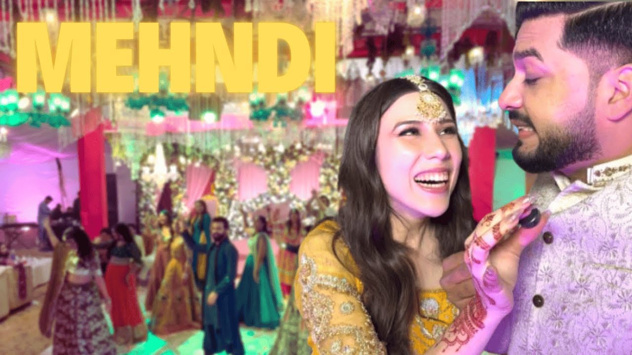 2nd Event | Pakistani Mehndi Night Vlog | Sister’s Wedding Celebration ...