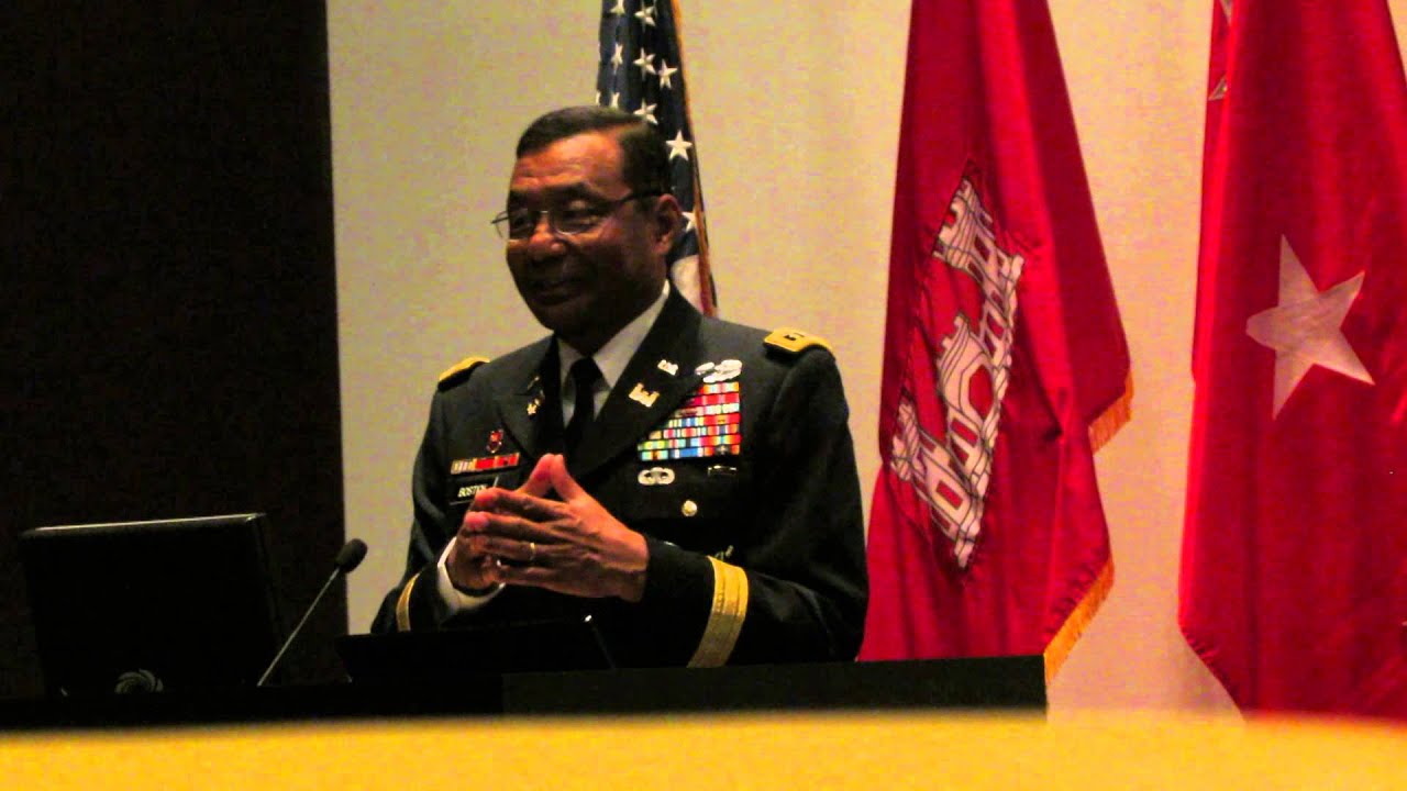 LTG Thomas Bostick Concludes remarks on the Inland waterways - YouTube