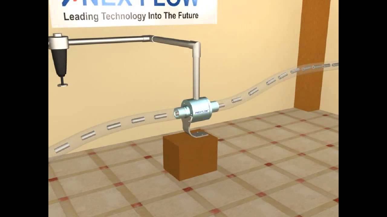 Air Conveyor System - YouTube