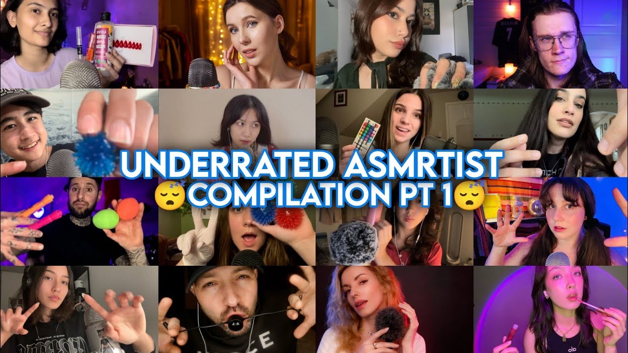 ASMR | Top 30 Underrated Asmrtist Compilation pt1 (Random Triggers) - YouTube
