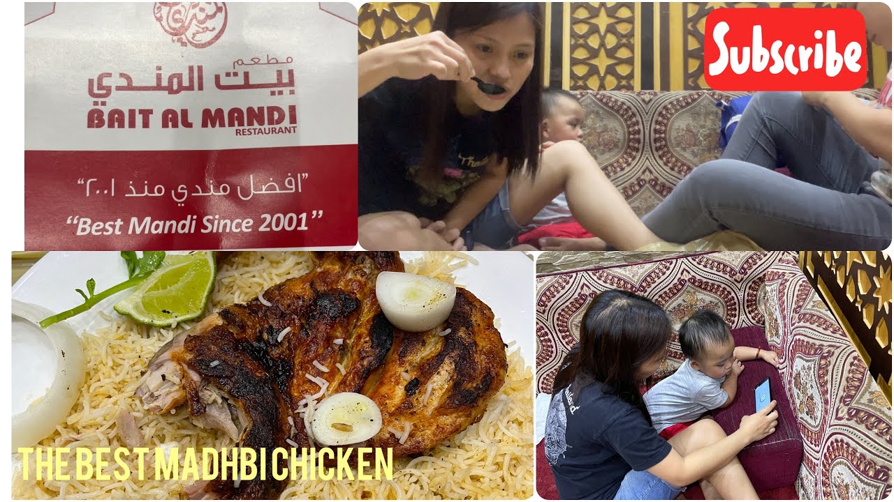 Madbi chicken | Majlis Seating | First time ni Mommy | Bait Al Mandi ...