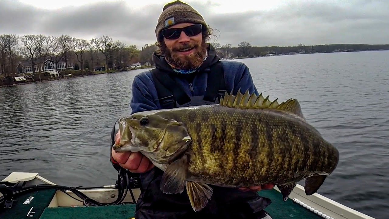 Early Spring Smallmouth Fishing - April - YouTube