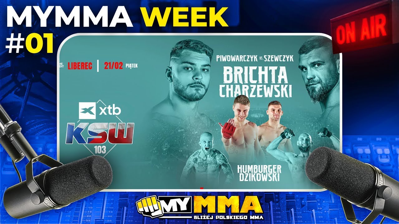 MYMMA WEEK #001 - Typowanie KSW 103 - YouTube