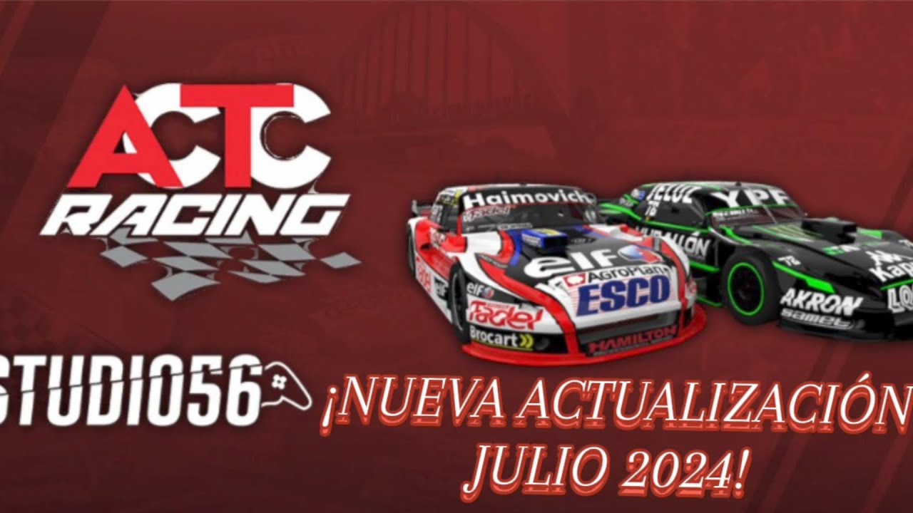 ¡Nueva actualización del actc racing 2024 julio! - YouTube