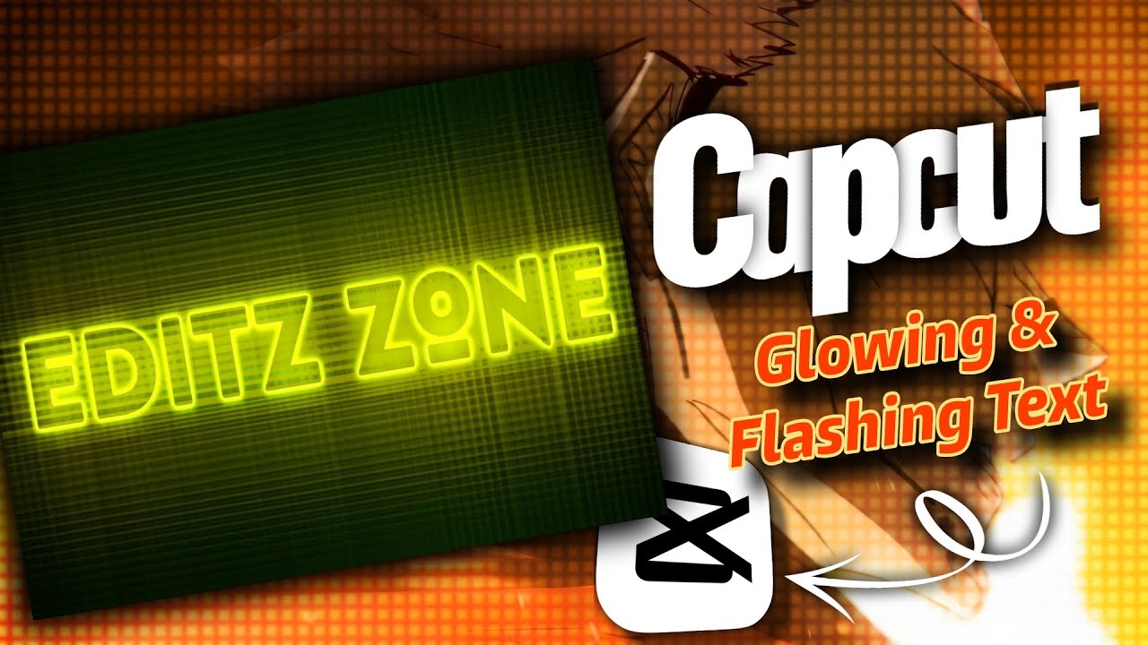 Glowing & Flashing+ Jumping Text Tutorial | Capcut Tutorial - YouTube