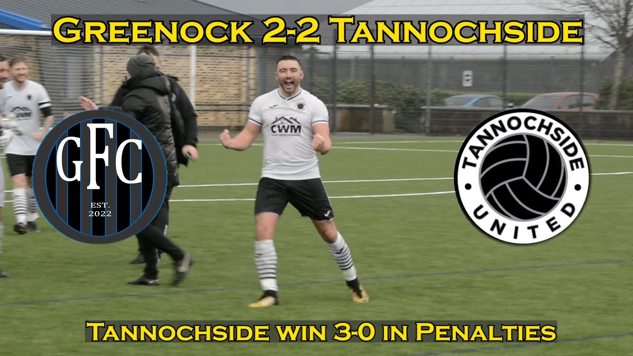 HIGHLIGHTS: Greenock United 2-2 Tannochside United (0-3 Penalties ...