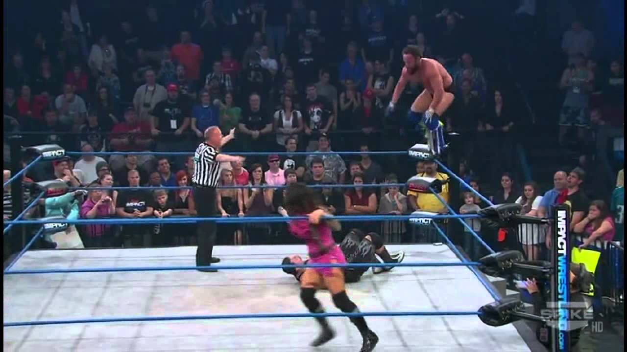 Front Slam followed by Elbow Drop - ODB & Eric Young - YouTube