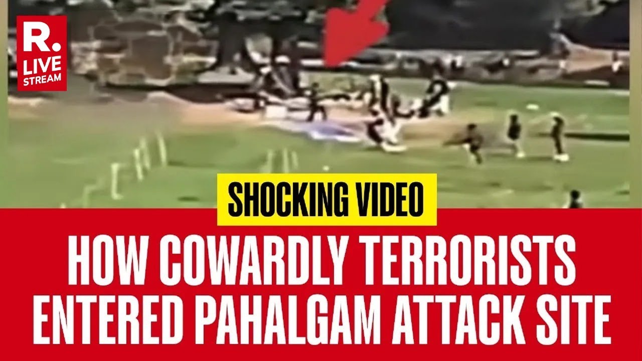 Pahalgam Attack Latest Video Emerges of How Cowardly Terrorists Entered ...
