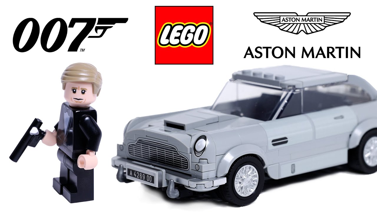 LEGO Speed Champions James Bond Aston Martin DB5 Speed Build - YouTube