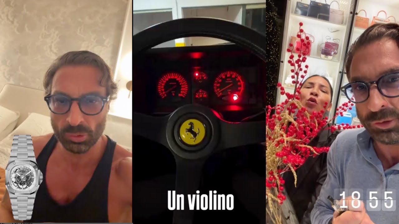 Lorenzo Ruzza scherza con la moglie e mostra in anteprima un Ruzza ...