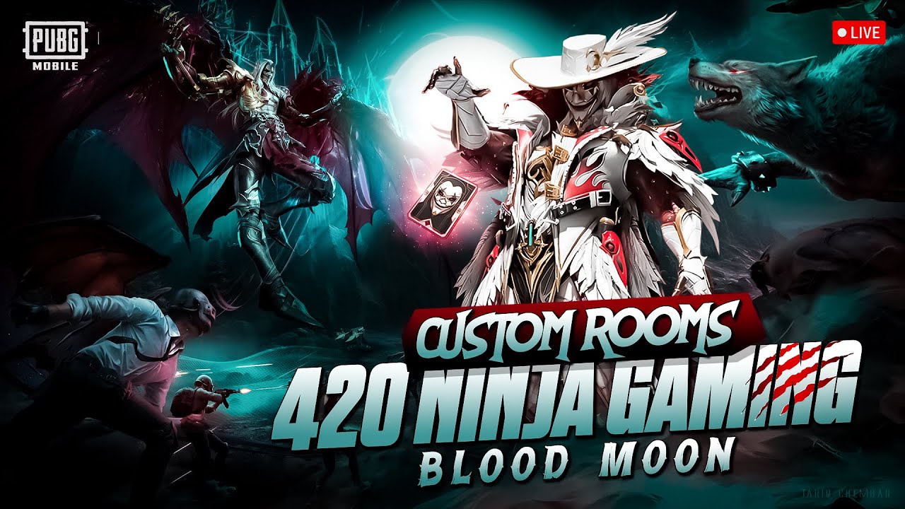 420 NINJA GAMING PUBG MOBILE LIVE | WOW CUSTOM ROOM | ONLY10 ...