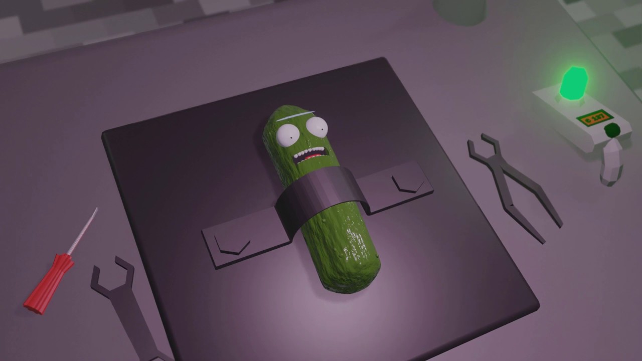 Pickle Rick is in danger - YouTube