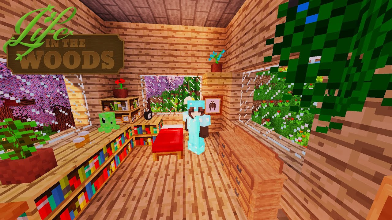 Life In The Woods #888 - Home Safe Home - Minecraft Let's Play - YouTube