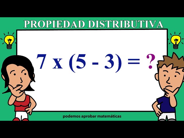 Propiedad Distributiva De La Multiplicación