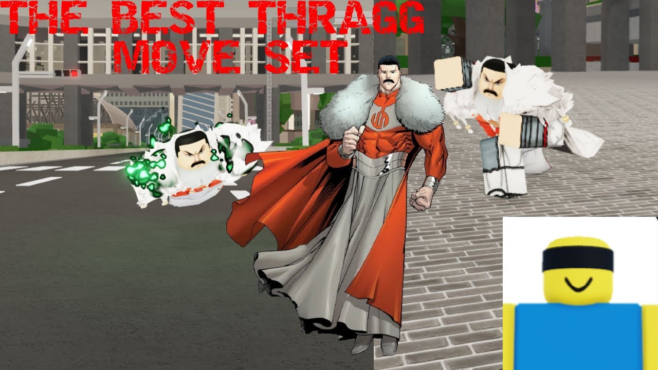 THE BEST THRAGG MOVESET(JJS skillbuilder) - YouTube