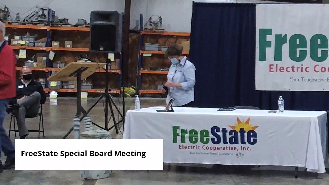FreeState Electric Cooperative Special Meeting - YouTube