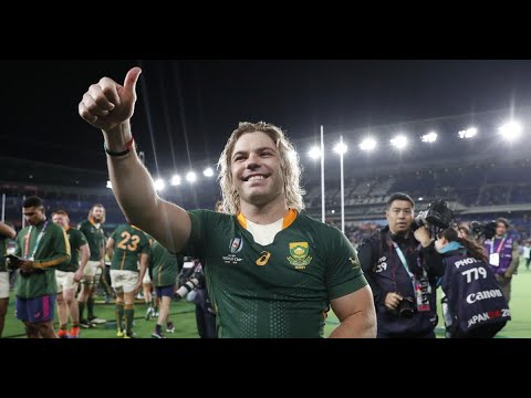 Faf De Klerk on World Cup win, iconic speedo picture & meeting Prince ...