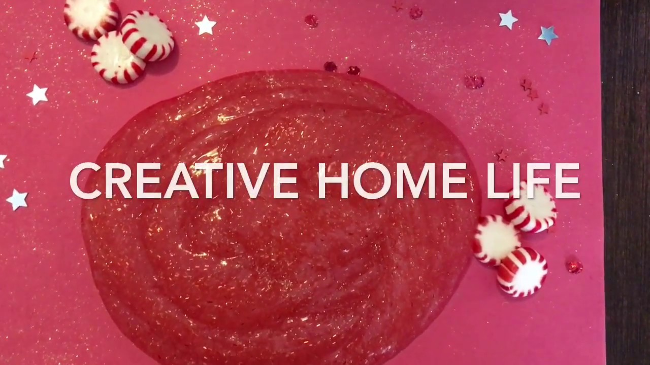 How to make Peppermint scented slime - YouTube