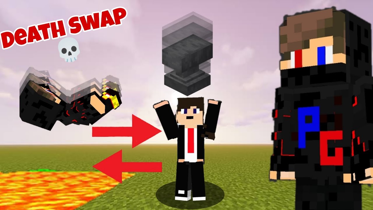 Minecraft,But it's Death swap ☠️ || Death swap || Thumbnail inspired by ...