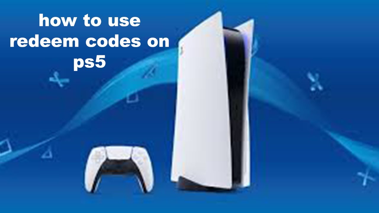 how to use redeem codes on ps5 - YouTube