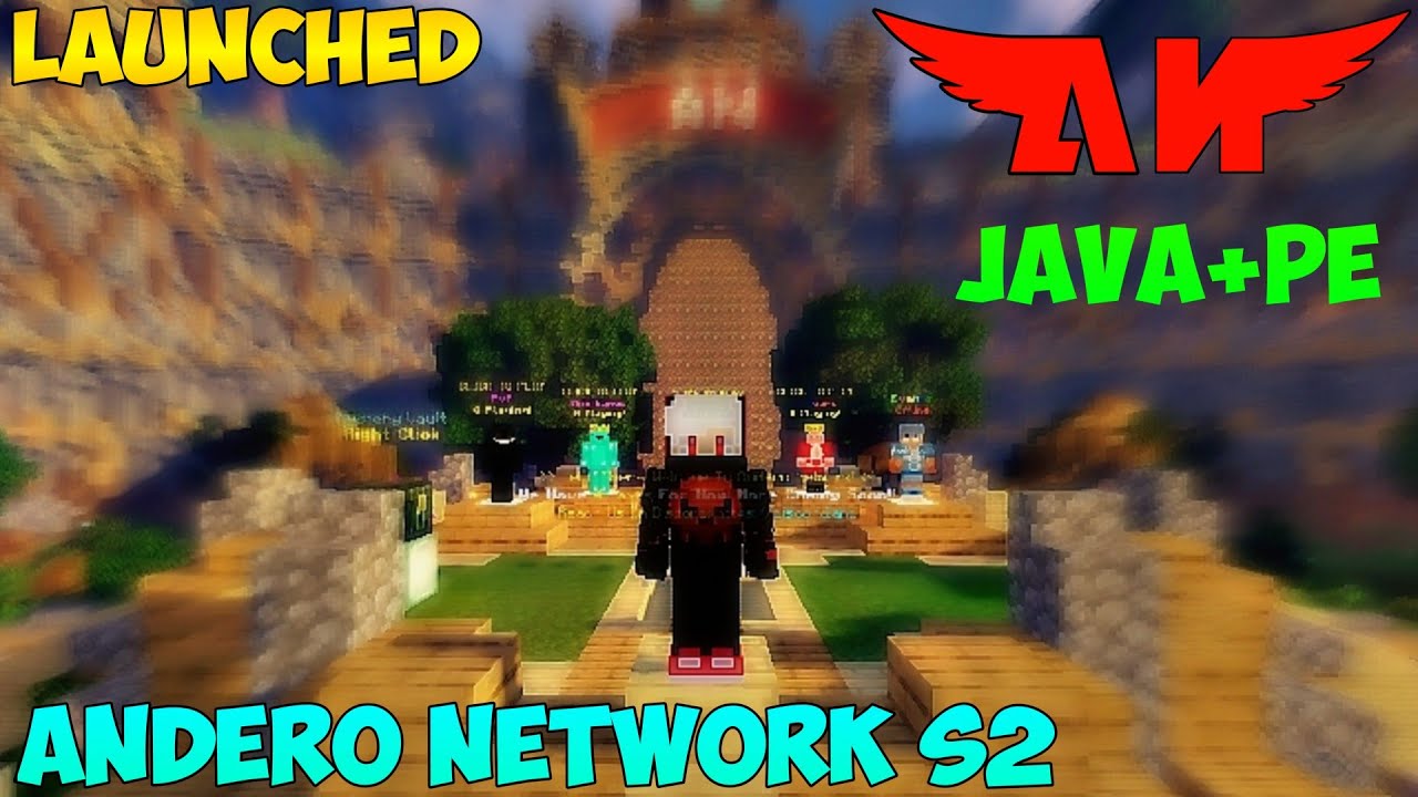 Andero Network S2 Full Release For (Java+Pe) | How To Join Andero ...