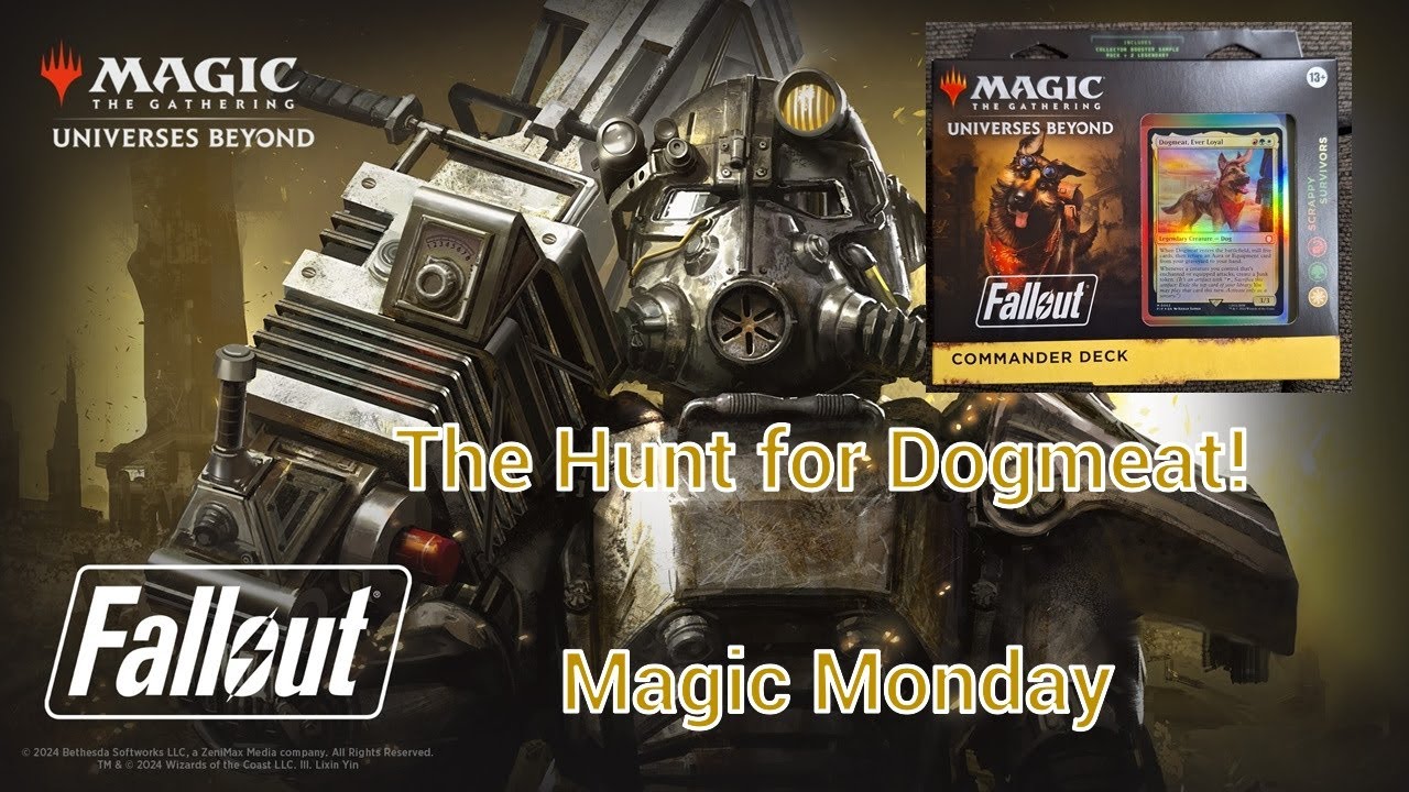 We're Here for Dogmeat! | Magic: The Gathering Fallout Commander - YouTube